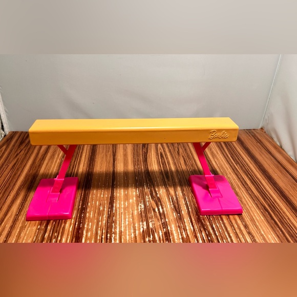 Mattel | Toys | Barbie You Can Be Anything Gymnast Pink Balance Beam ...